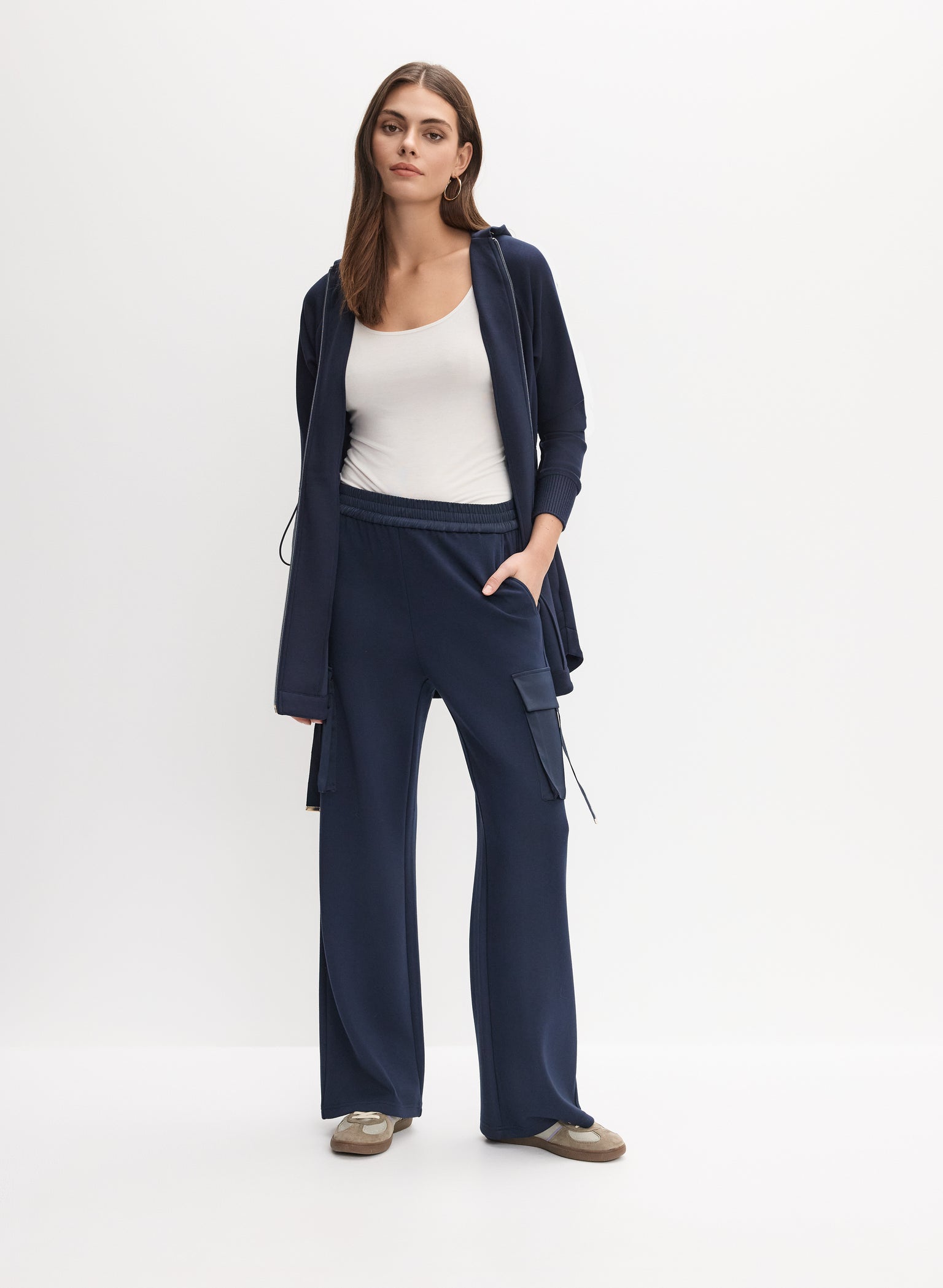 Zip-Front Adjustable Jacket