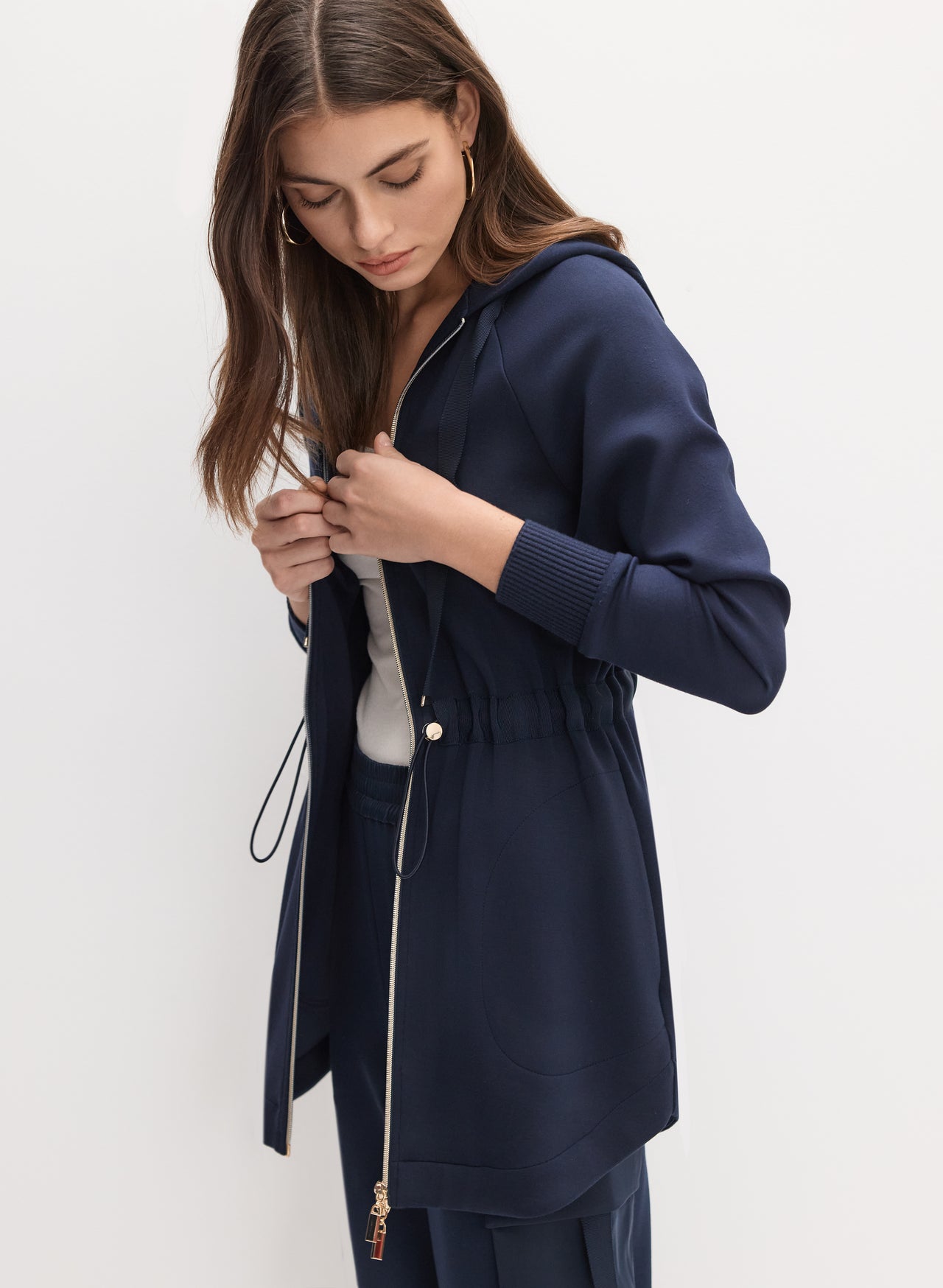 Zip-Front Adjustable Jacket