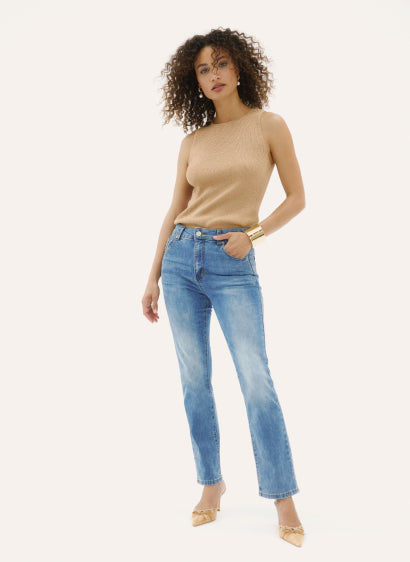 Straight Leg Jeans | Melanie Lyne