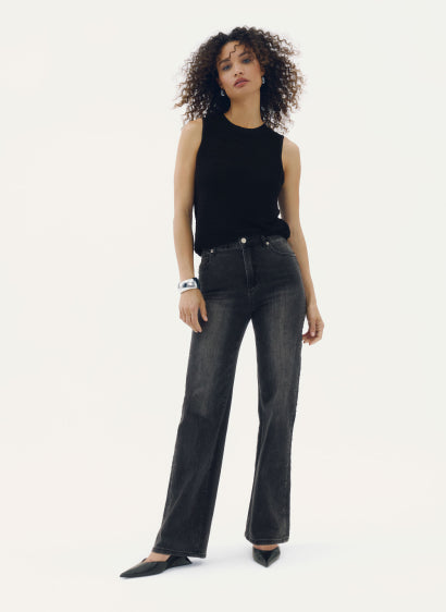 Straight Leg Jeans | Melanie Lyne