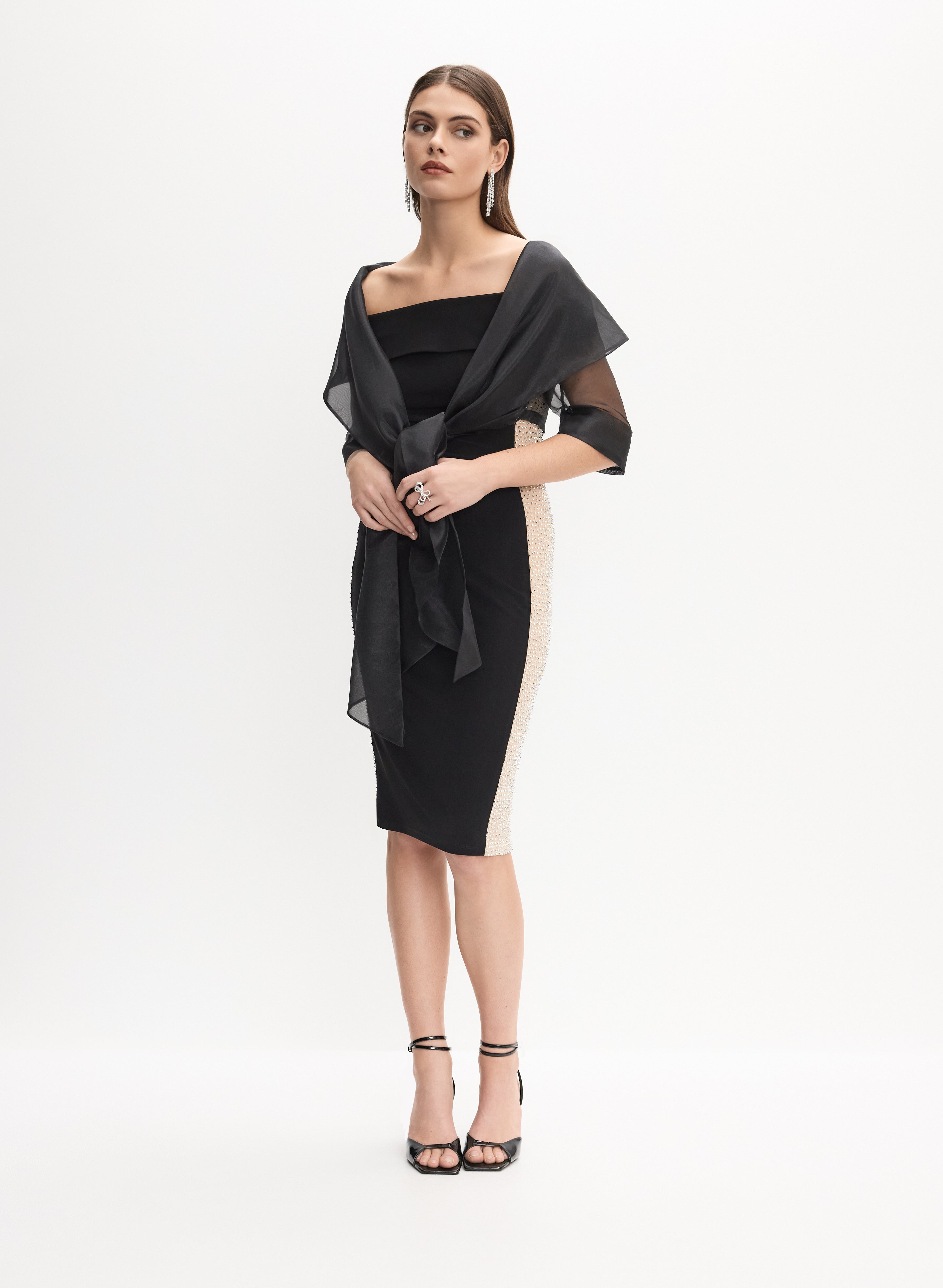 Oversized Tie Detail Bolero Oversized Tie Detail Bolero